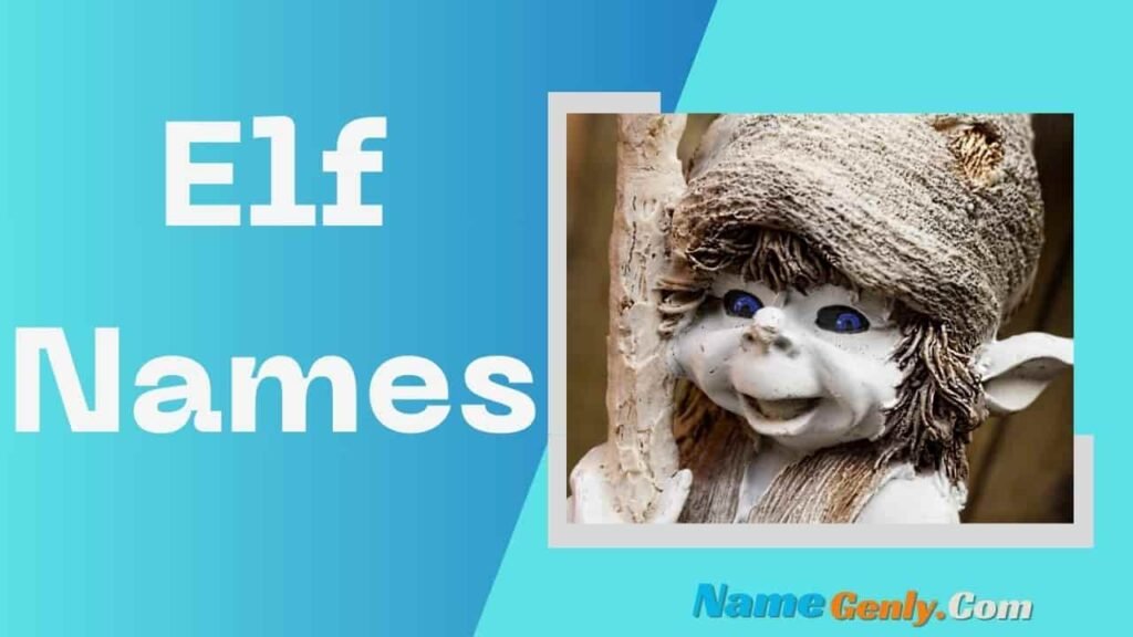 Elf Name Generator and Get all the specified Names